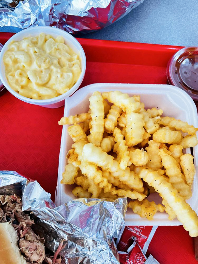 Mac and cheese so creamy, it could make a dairy farmer blush. Comfort food at its finest!