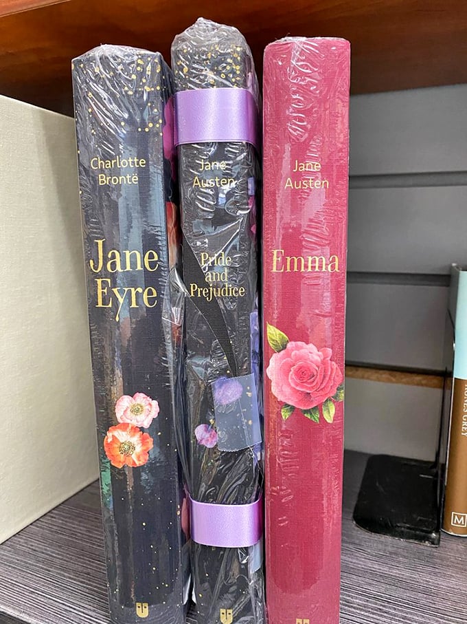 Move over, plain Jane editions! These Marjolein Bastin illustrated classics are dressed to impress, like the Audrey Hepburn of books.