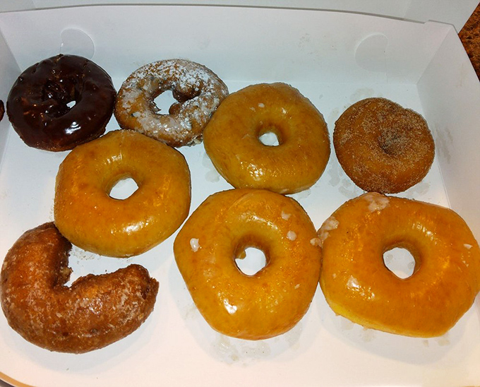 Behold the OG of Old Town! This original glazed donut is so perfect, it could unite political parties and end wars.