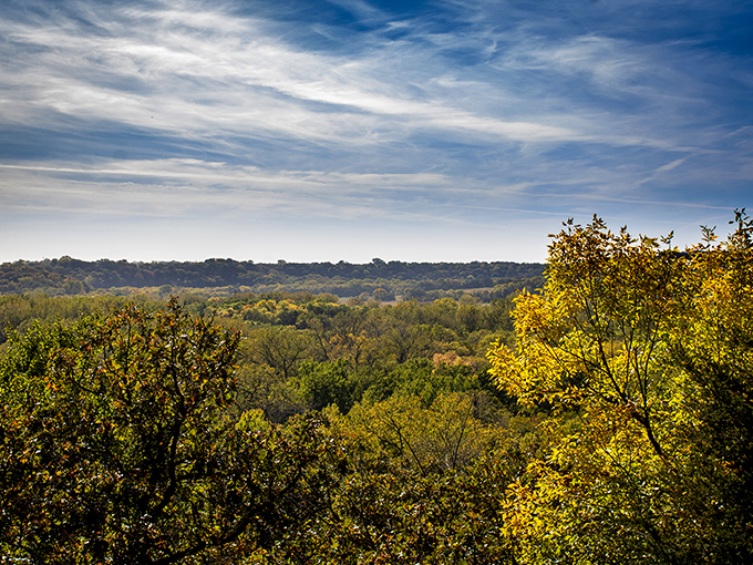 A view that'll make your Instagram followers green with envy. New Ulm's rolling hills and vibrant foliage are Mother Nature's way of showing off.