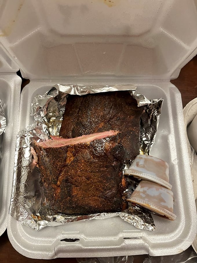 These ribs aren't falling off the bone; they're practically jumping into your mouth. Resistance is futile.