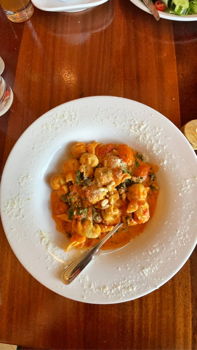 Pasta la vista, baby! This Sacchetti with vodka sauce is like a warm hug for your stomach &ndash; comfort food that's dressed to impress.