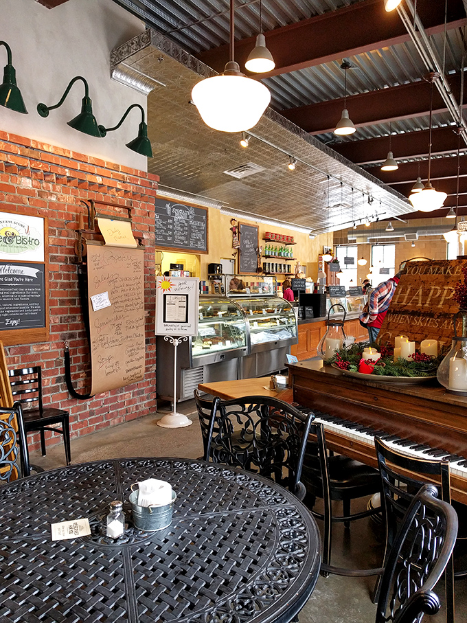 Where rustic charm meets modern flair. It's like your cool aunt's attic got a makeover from a Pinterest wizard.