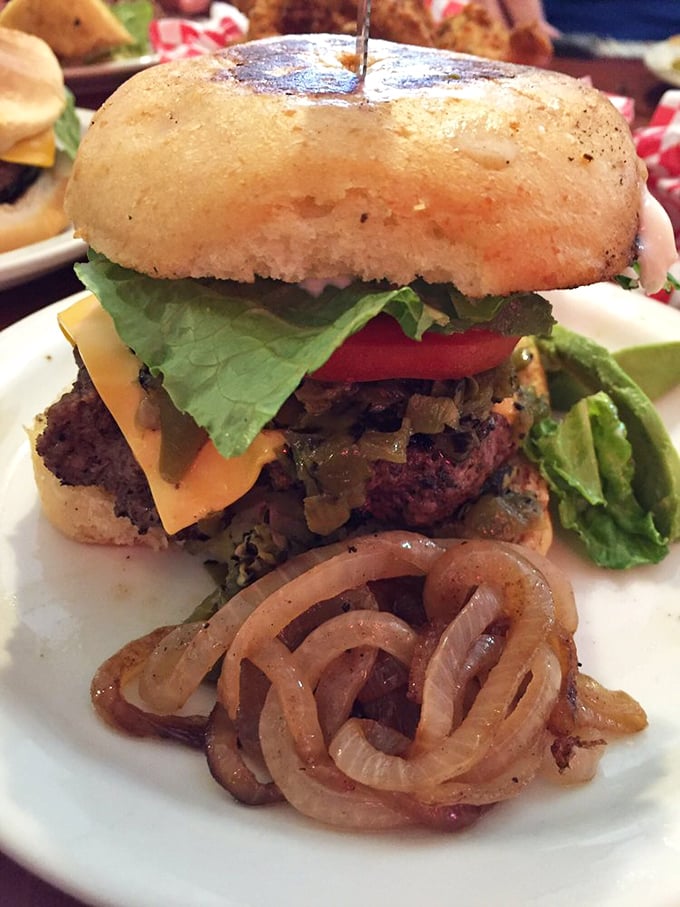 If burgers were Olympic events, this golden beauty would take home the gold every time.