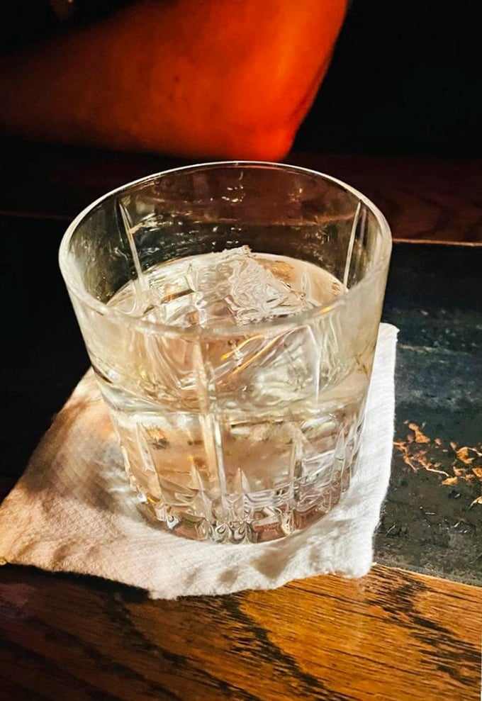 Is it a margarita? A daiquiri? Who cares! This frosty number looks ready to whisk you away to a tropical speakeasy.