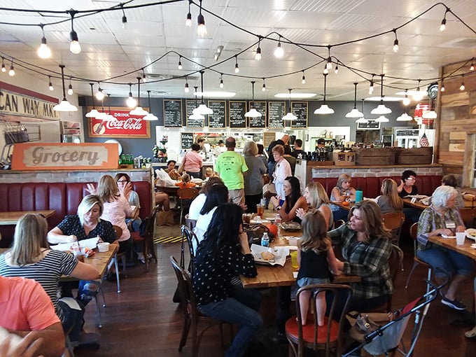 Pull up a chair and join the chatter! This bustling eatery serves up a heaping helping of community with a side of nostalgia.