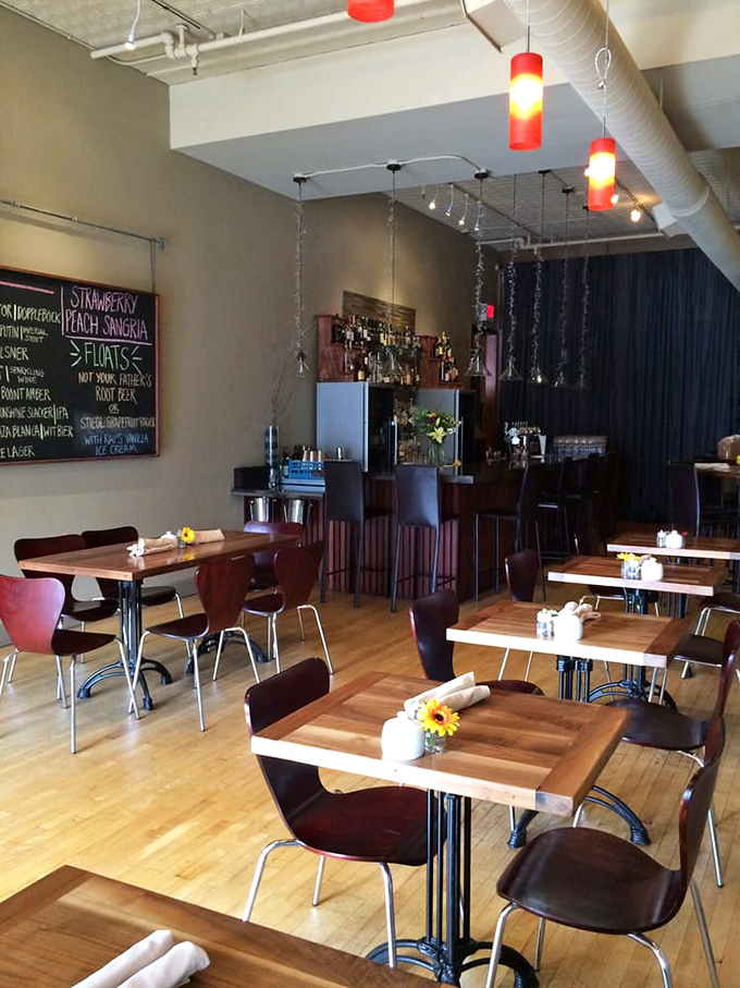 Dine in style! This isn't just a café, it's like the cool living room you always wanted but were too lazy to decorate.