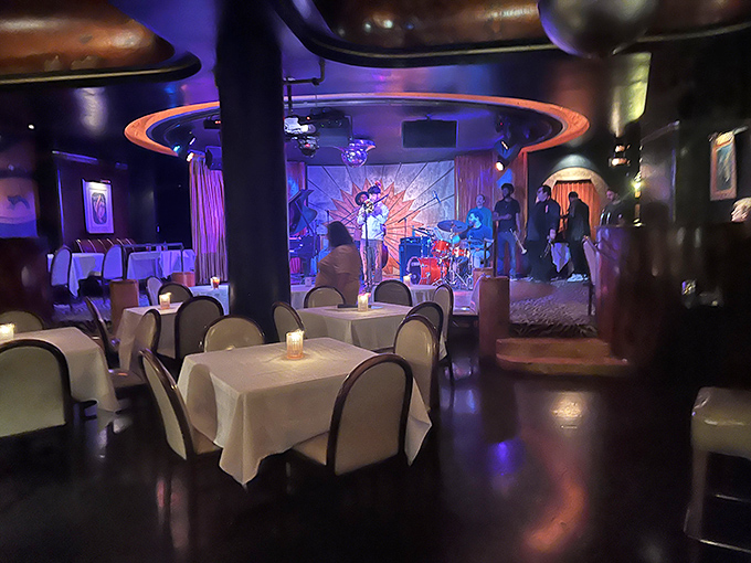 Dinner and a show, hold the TV dinner. Cliff Bell's dining area proves jazz sounds even better with a side of good eats.