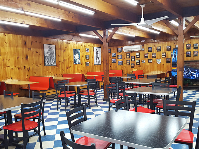 Pull up a chair and stay awhile! The Goldenrod's dining area is as cozy as your grandma's living room, but with better food.