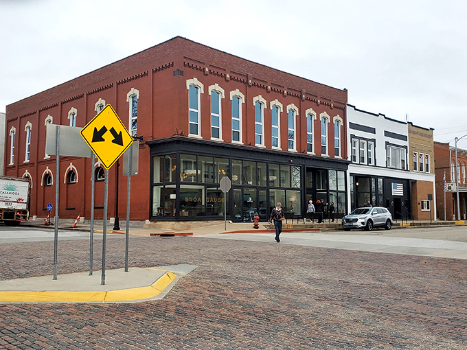 Downtown Petersburg: Where every building tells a story and every storefront invites exploration. It's like a real-life game of Monopoly, but friendlier!