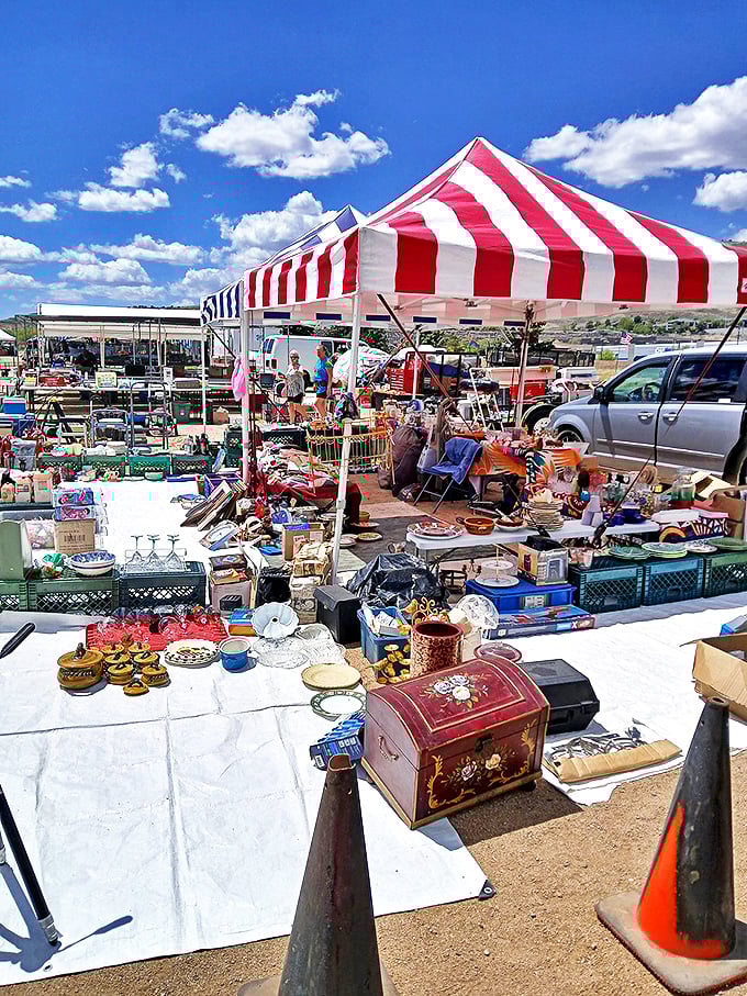 Flea market: One person's trash is another person's treasure trove. This flea market is like an real-life version of eBay, but with better stories and no shipping fees.