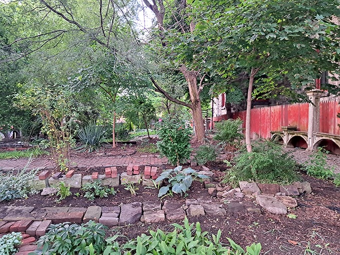 A garden where Alice would feel right at home. These whimsical pathways lead to adventures only limited by your imagination.