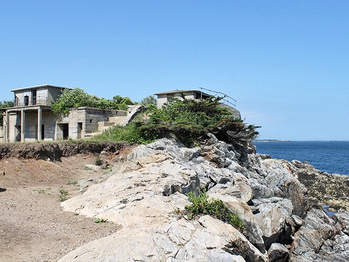 Ocean views and a fixer-upper? It's the ultimate Maine real estate listing! Just imagine the dinner parties you could throw... if you had a roof.