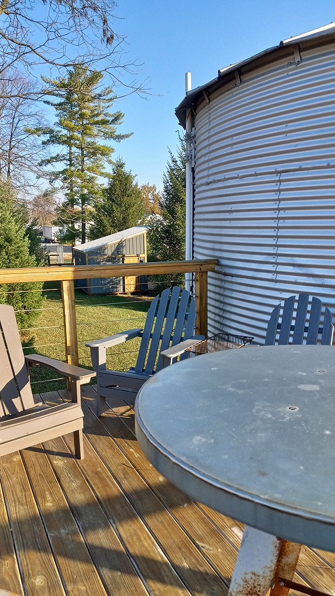 Adirondack chairs and endless views &ndash; it's like a front-row seat to nature's own IMAX. Just BYO popcorn (freshly harvested, of course).