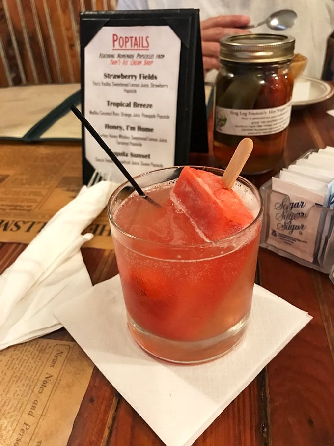 Forget the fountain of youth, I've found the cocktail of happiness! This "poptail" is what happens when your childhood meets your adulthood.