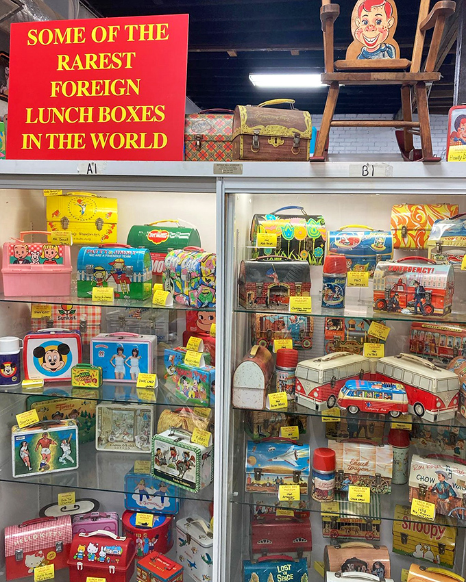 Rarer than a perfect attendance record! These foreign lunch boxes are like exchange students in the cafeteria of nostalgia.