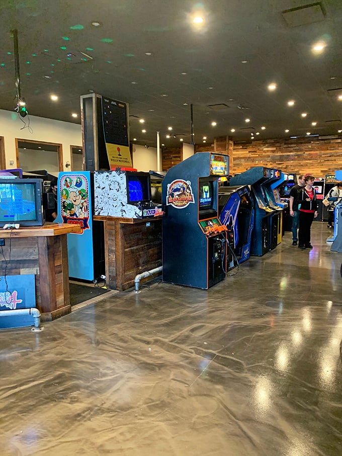 Welcome to the mothership of retro gaming. It's not just an arcade; it's a museum where you're encouraged to touch the exhibits.