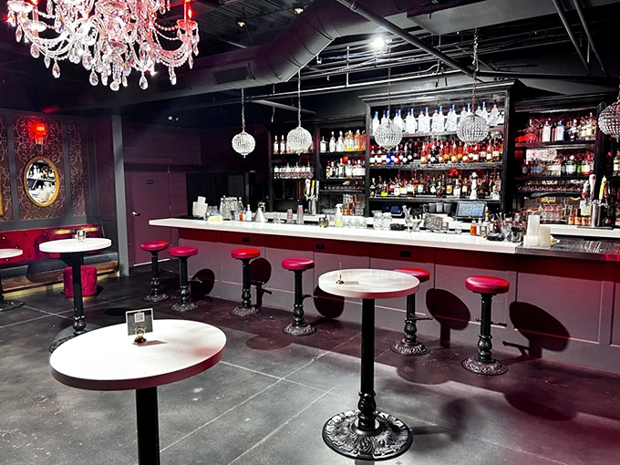 More spirits than a haunted house! This bar's selection would make even the ghostliest of guests materialize for a nightcap.