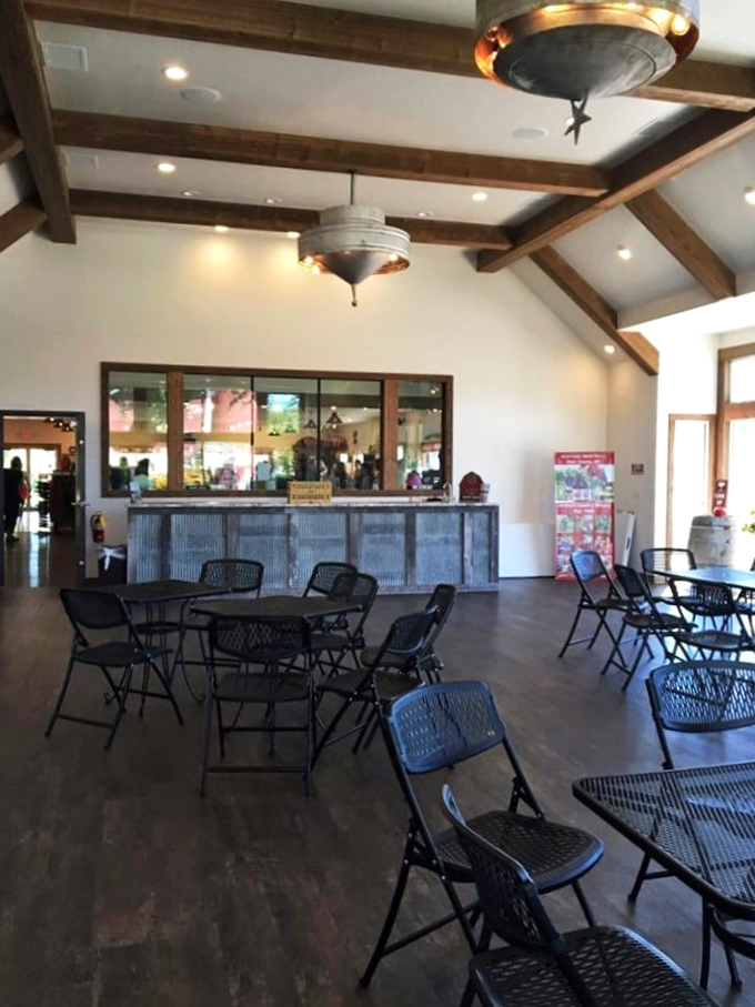 Rustic chic meets cozy charm in this tasting room. It's like your coolest friend's barn, if that barn happened to serve world-class wines.