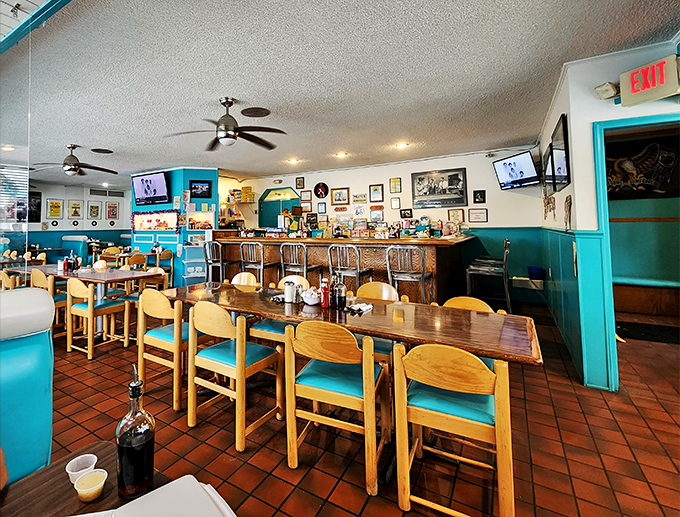 Welcome to flavor town! This retro paradise is where hungry hearts come to feast and memories are made one bite at a time.
