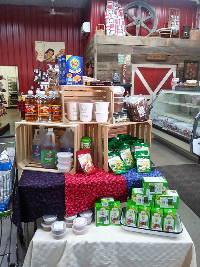 Step into flavor town! This rustic interior is like a cozy hug for food lovers.