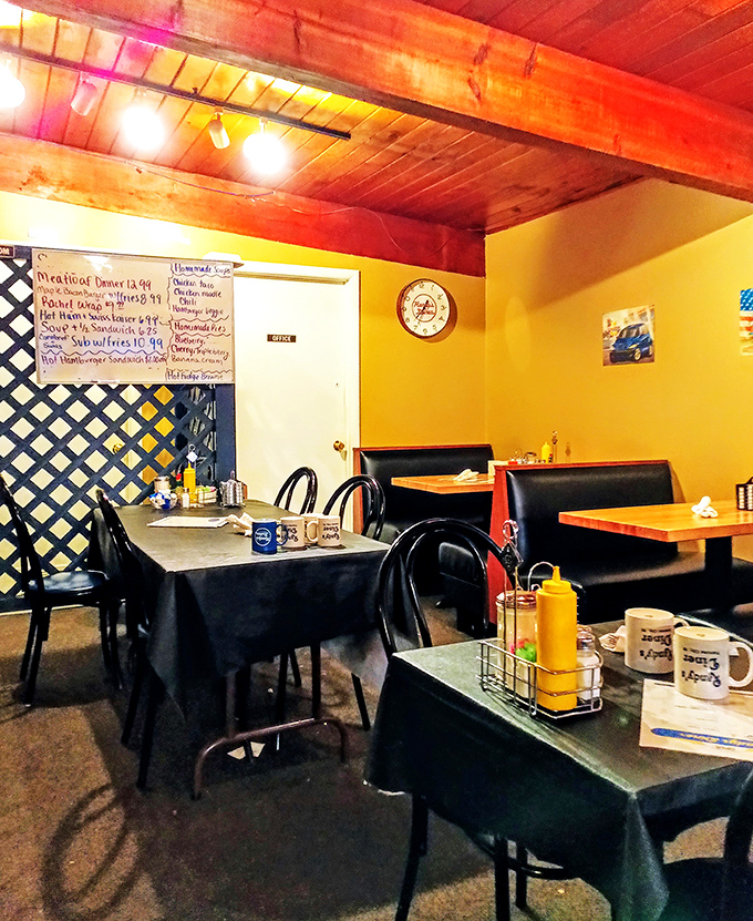 Diner dreams come true! Randy's interior is a nostalgic nod to simpler times, where good food and great company are always on the menu.