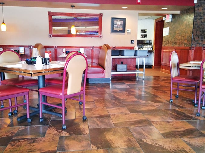 Where everybody knows your name... or at least your favorite breakfast order. George's dining room is small-town America distilled.