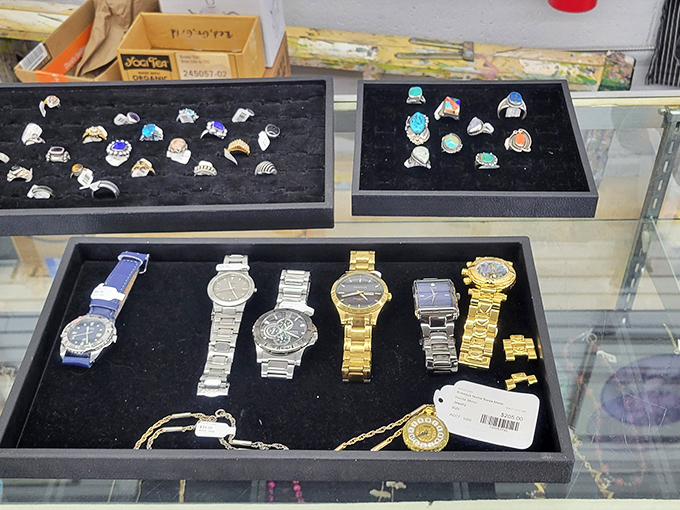 Sparkle central! This jewelry case is like raiding Elizabeth Taylor's personal collection &ndash; bring your sunglasses!