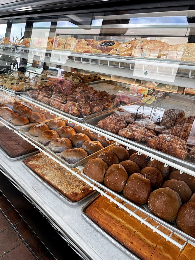 Feast your eyes on this pastry panorama! It's like a edible art gallery where you're encouraged to touch &ndash; and taste &ndash; the exhibits.