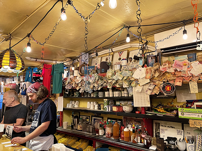 The staff here don't just cook, they orchestrate a breakfast symphony. Watch them work their magic!