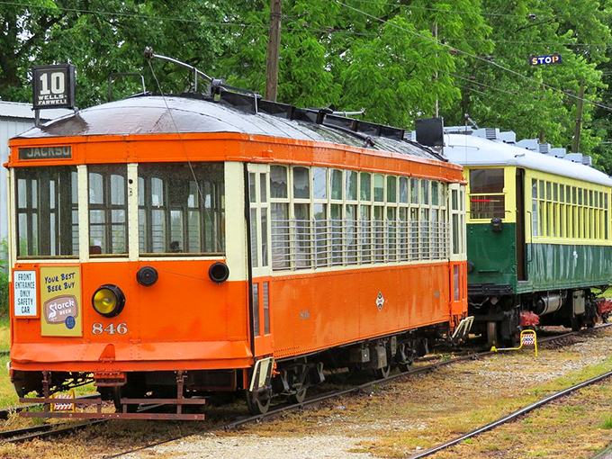 Orange you glad you came? This cheery trolley is more than just eye candy&mdash;it's a rolling piece of history.