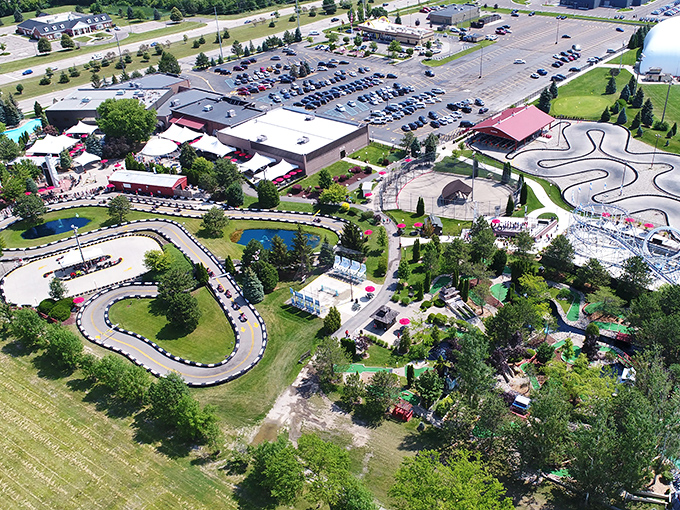 C.J. Barrymore's: Where "I'm bored" goes to die! From go-karts to giant pizza, it's sensory overload in the best way.