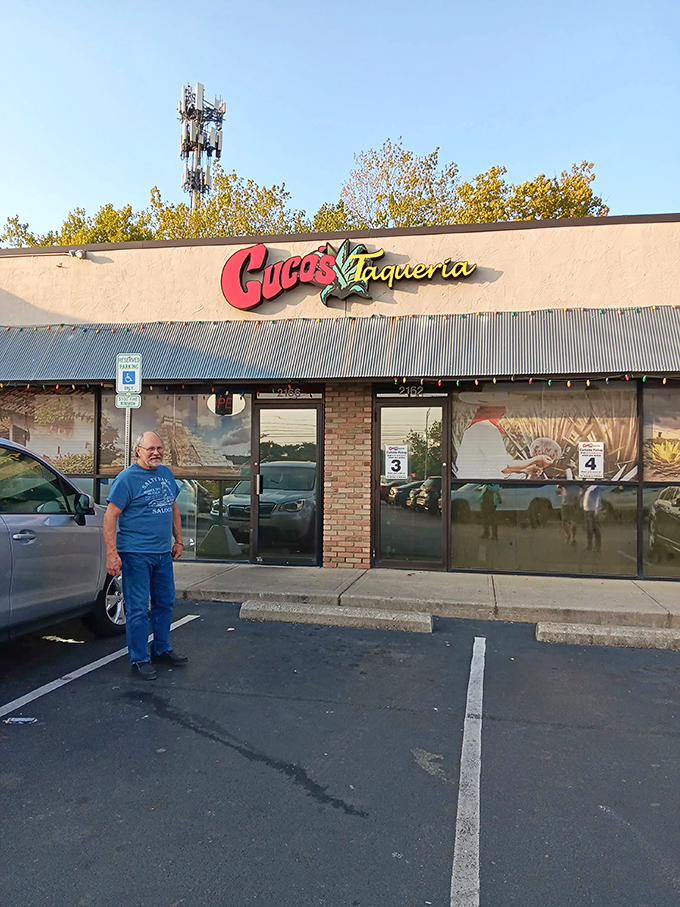"Cuco's Taqueria: Proving that big flavors come in unassuming packages. It's the Clark Kent of Mexican restaurants!"