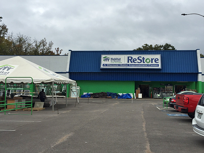 DIY paradise or thrifter's theme park? Habitat ReStore is where home improvement dreams come to life... on a dime!