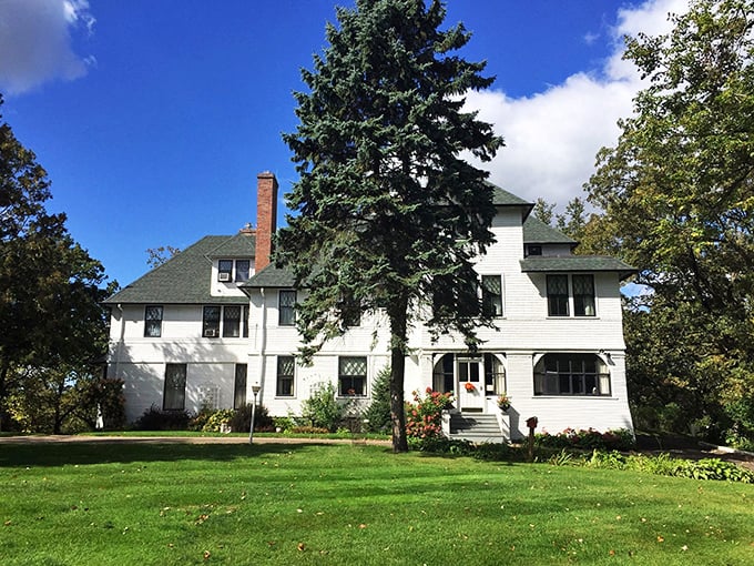 "Sunshine yellow with a side of whimsy!" The Linden Hill Estate is like a dollhouse come to life &ndash; minus the plastic furniture.