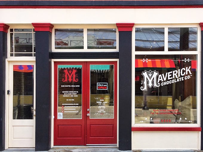 Maverick by name, maverick by nature! This hip chocolate haven brings a dash of steampunk to Cincinnati's sweet scene.
