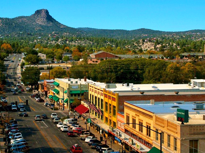 Prescott's Whiskey Row is the stuff of Wild West legend. It's like an all-you-can-drink buffet of frontier history!