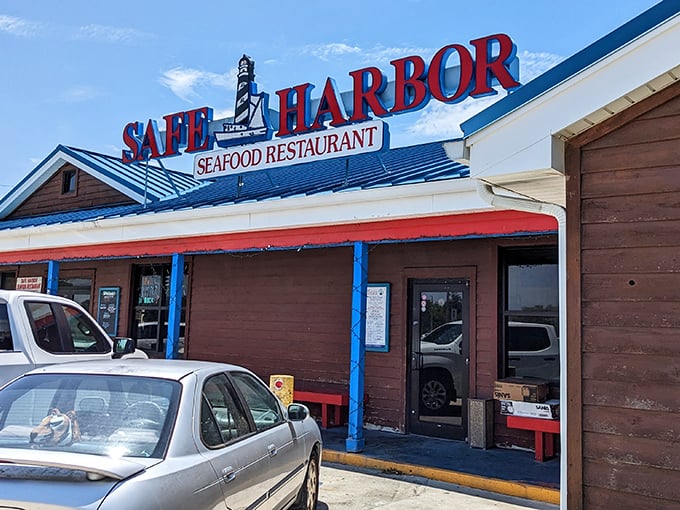 Safe Harbor: Where the stone crabs are so fresh, they probably have today's newspaper in their claws. It's seafood straight from central casting.