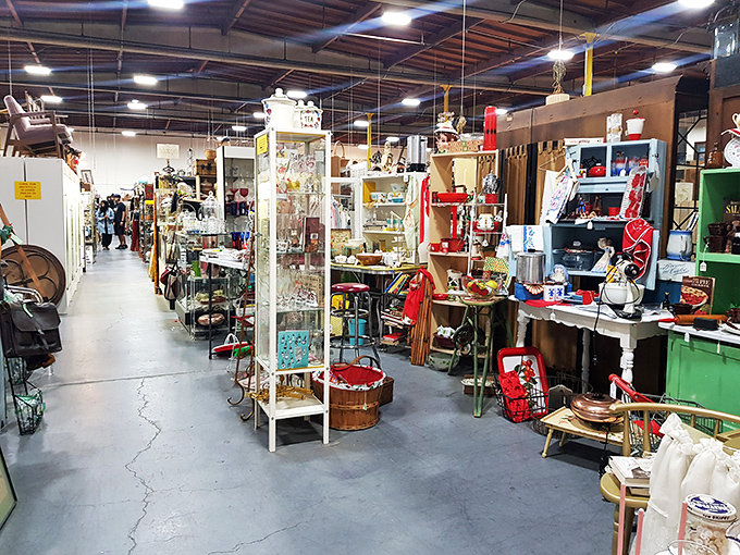 San Diego's Largest Vintage Mall: Where "window shopping" means peering into a different decade every few steps.