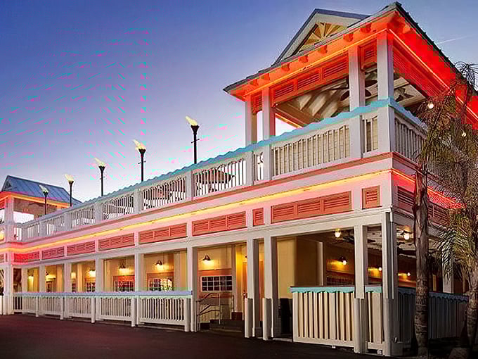 Sunset Grille: Where the food is as colorful as the sign. It's a flavor fiesta that'll have you coming back for more!