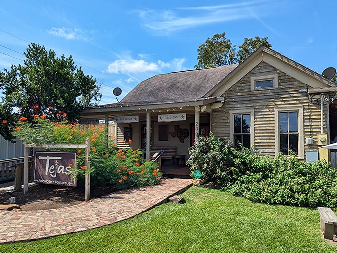 9a. tejas chocolate & barbecue (tomball)