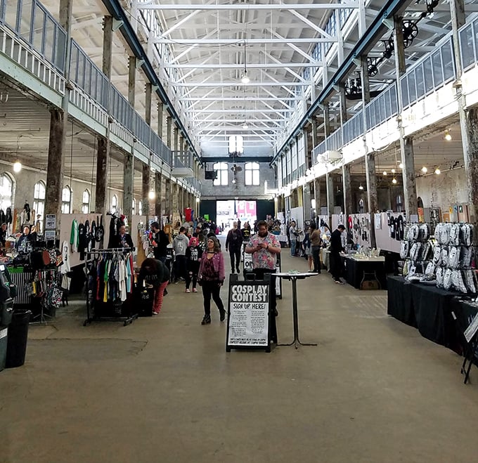 Punk's not dead—it just opened a flea market! Get ready for vintage band tees, artisanal safety pins, and enough alternative vibes to power a small city.