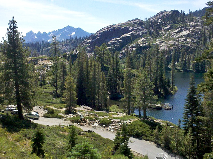 Upper Salmon Lake Trail: Pine-scented forest meets alpine lake. It's like hiking through a car freshener, but better.