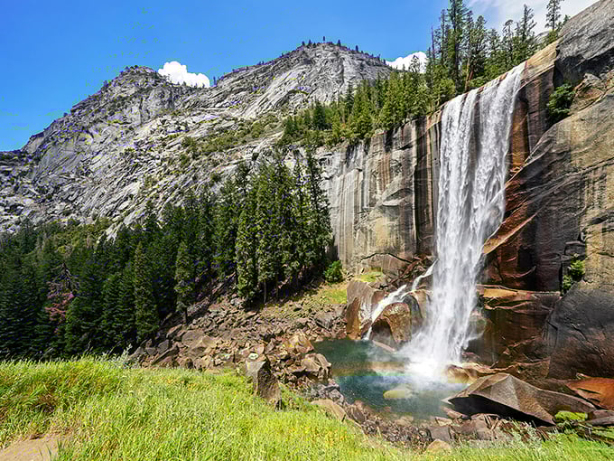 Vernal Fall: Yosemite's natural StairMaster. The views are free, but the leg workout will cost you.