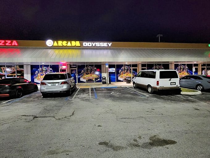 Bleeps, bloops, and "Game Over" screens abound in this digital paradise. Your quarters don't stand a chance!