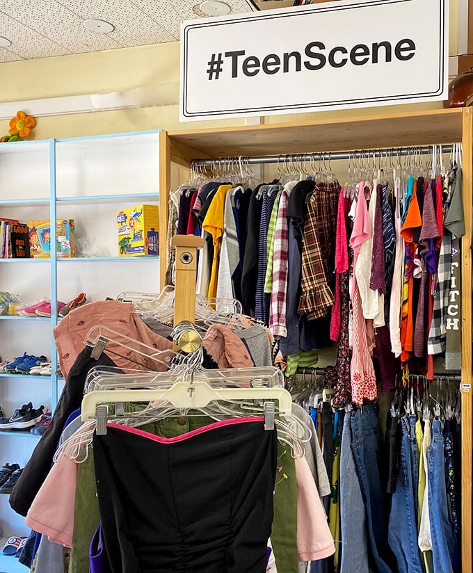 Teen dream or retro queen? The Assistance League's #TeenScene is a time-traveling closet for the young and young-at-heart.