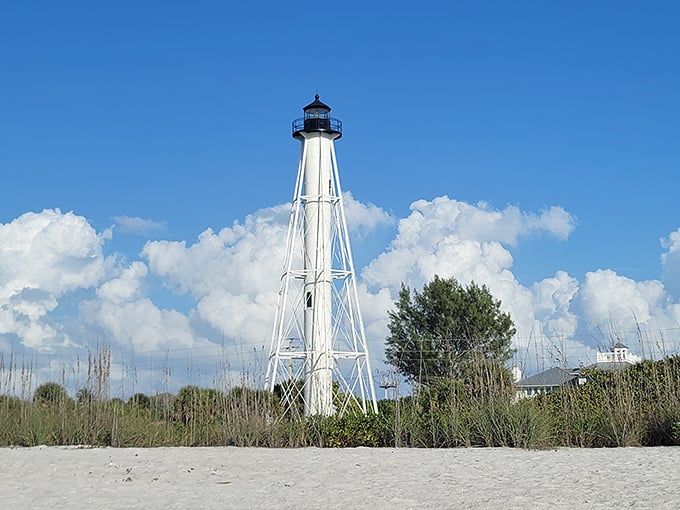Island charm meets maritime history: Boca Grande Lighthouse offers a view that's as refreshing as a cold lemonade on a hot day.
