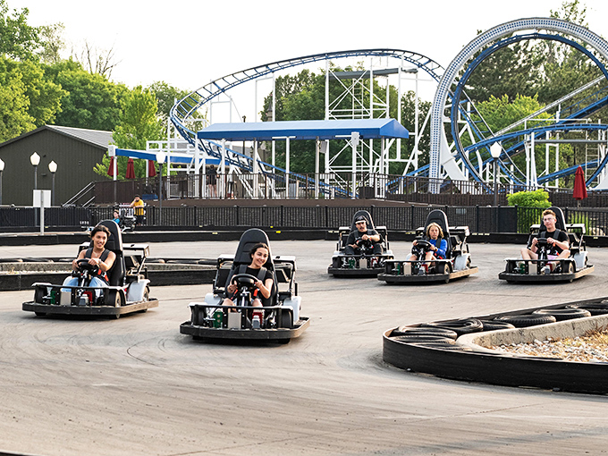 Saddle Sling: Human slingshot or reverse bungee? Either way, it's a stomach-dropping, heart-racing thrill ride!