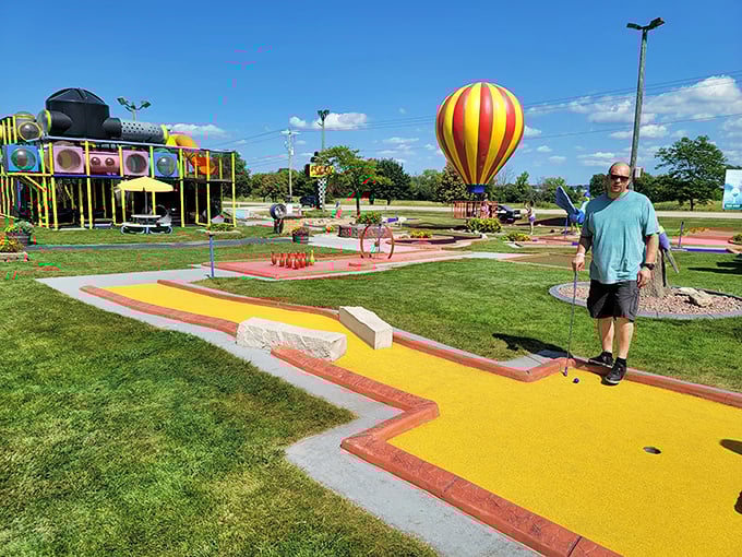 From putters to splash zones, Fondy's got it all. It's the Swiss Army knife of fun &ndash; just don't try to open a bottle with your golf club.