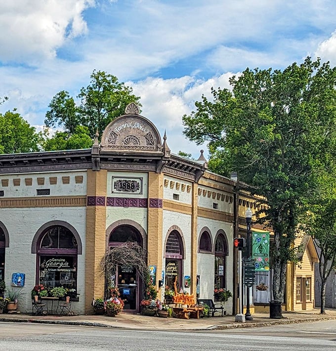 Festival Hall: Where culture and history collide. It's like Shakespeare decided to write a play about the Deep South.